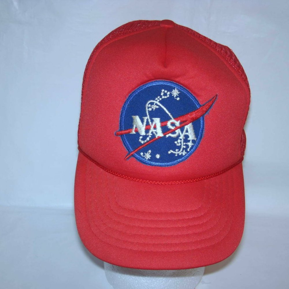 Vintage Nasa Space Logo Small / Medium Cap - Gem
